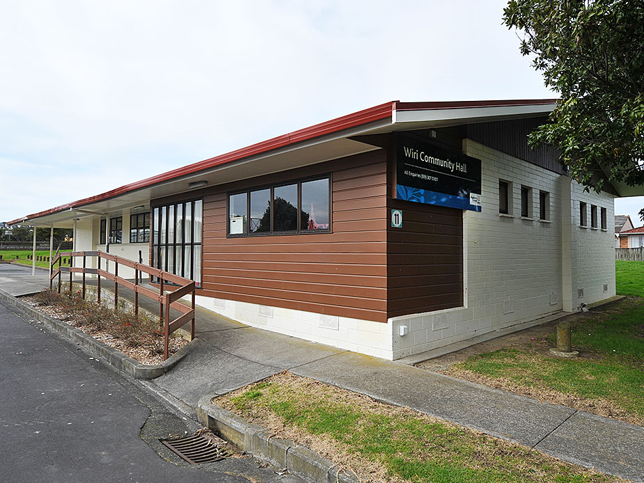 Wiri Community Hall - Auckland Council