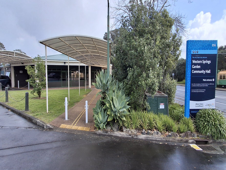 Western Springs Garden Community Hall - Auckland Council