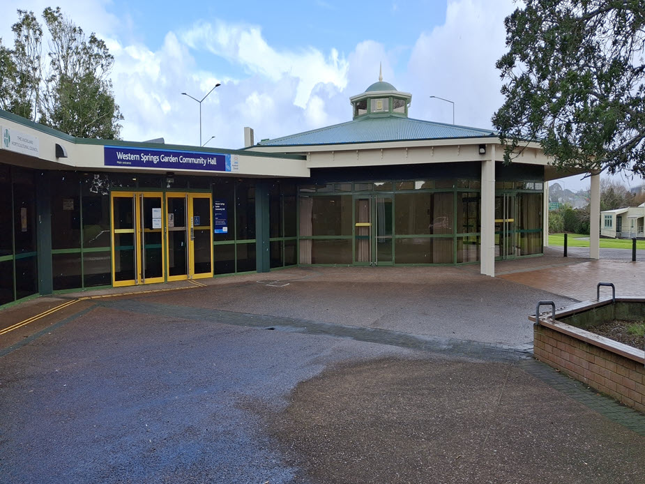 Western Springs Garden Community Hall - Auckland Council