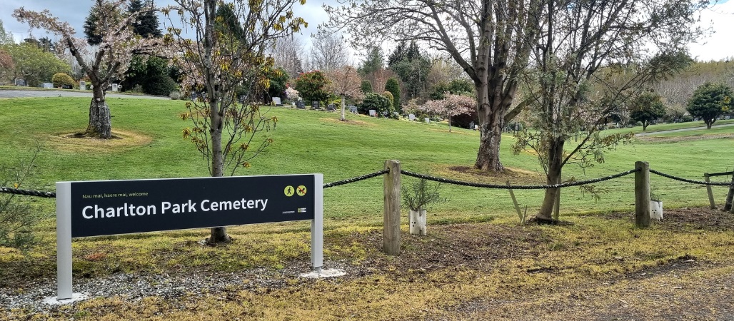 Charlton Park Cemetery - Gore District Council
