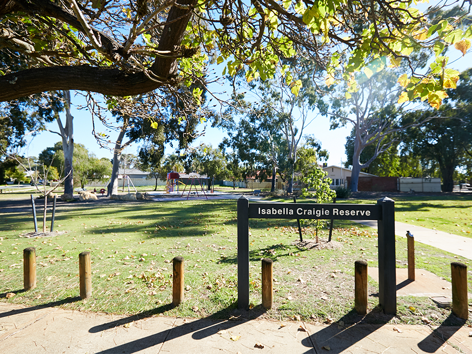 Isabella/Craigie Reserve - City of South Perth
